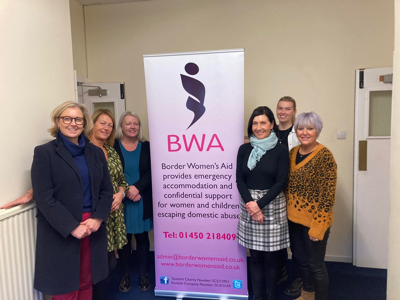 MSP meets the team | News and views | Border Women’s Aid